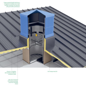 Hybrid Plus Airstract® Roof Ventilation Terminal - Passivent